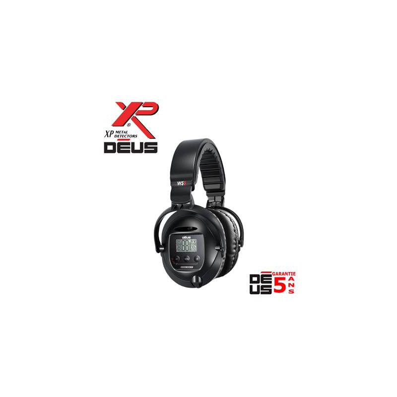Casque sans fil XP DEUS WS5 - metaux-detection.fr