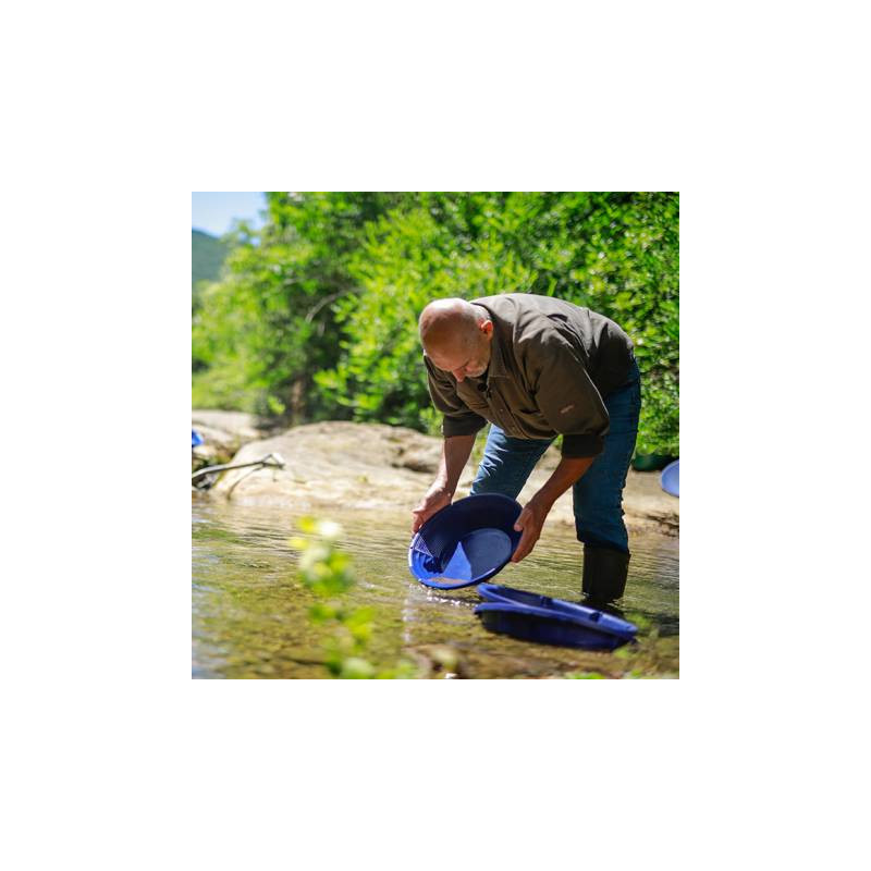 KIT D'ORPAILLAGE XP GOLD PAN BATEA