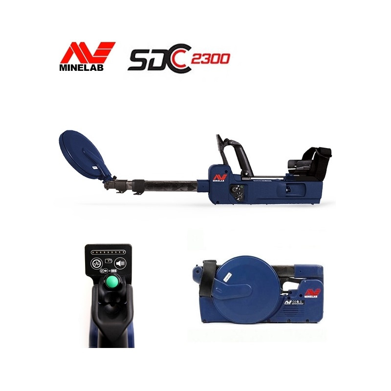 Minelab SDC 2300 – Détecteur or compact, robuste et étanche