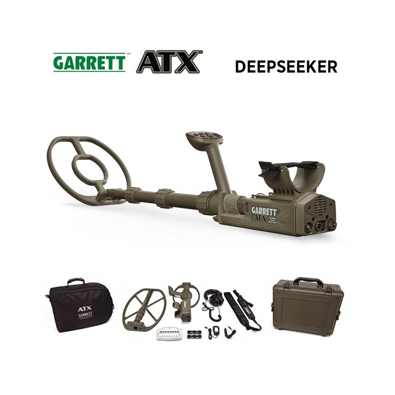 Garrett ATX Pack Deepseeker – Détecteur de métaux ultra puissant