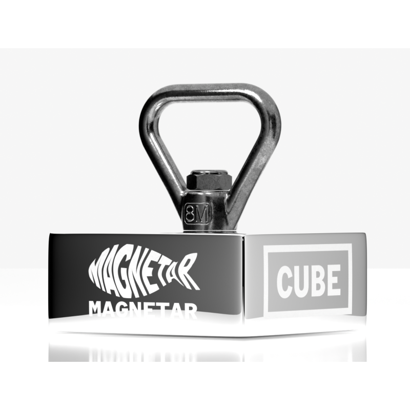 Aimant Neodyme MAGNETAR Cube - metaux-detection.fr